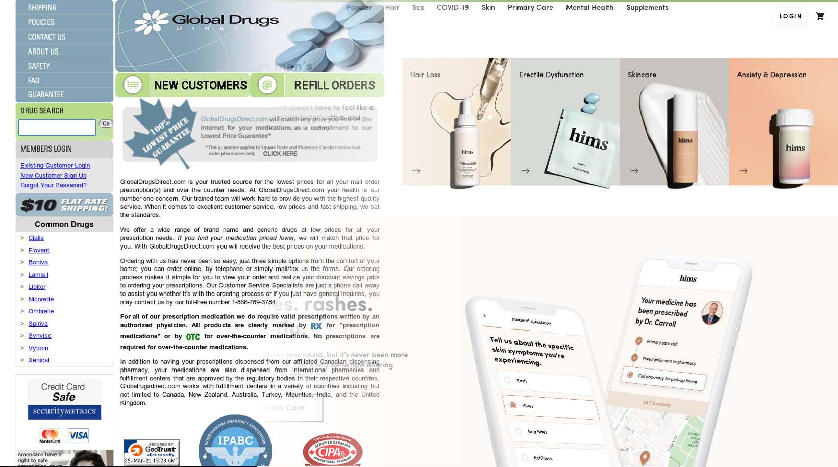 Inhouse Pharmacy Has An Extensive Product Line-up That Includes: